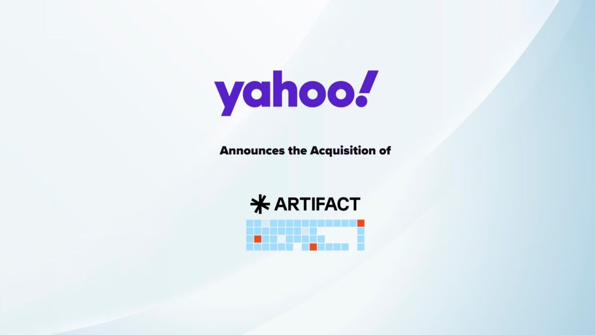 Yahoo announces the acquisition of Artifact, the news discovery platform created by Instagram ...