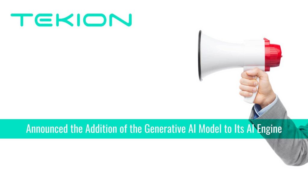 Tekion Unveils Enhanced AI Engine, Tekion AI, with Generative AI ...